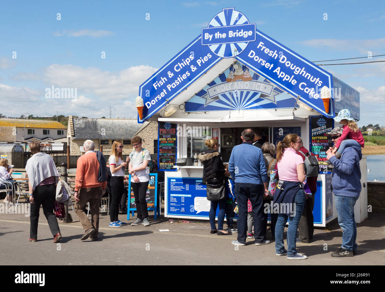 Fish and chip stall hi-res stock photography and images - Alamy