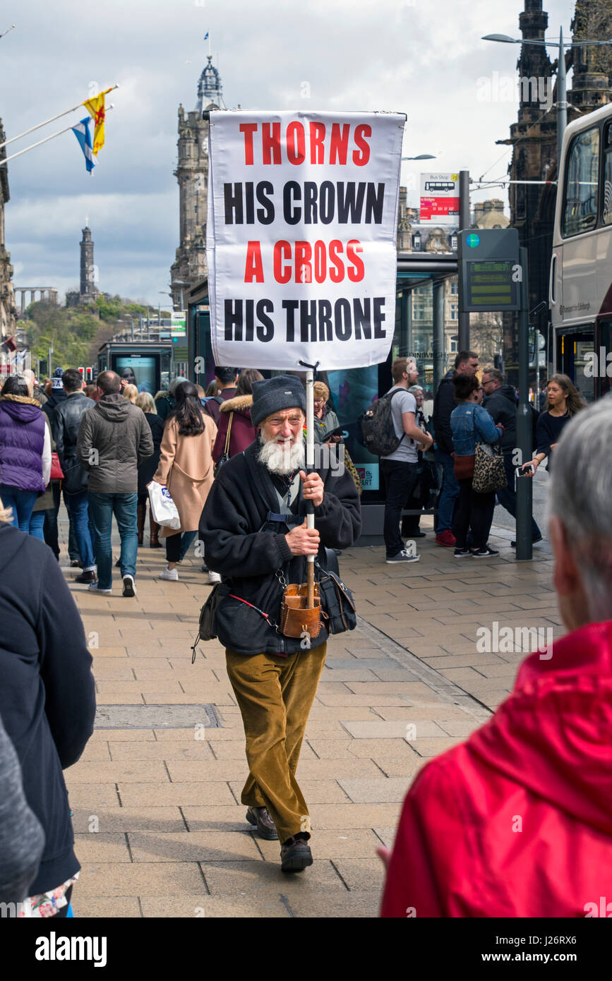 Religious street preacher hi-res stock photography and images - Alamy