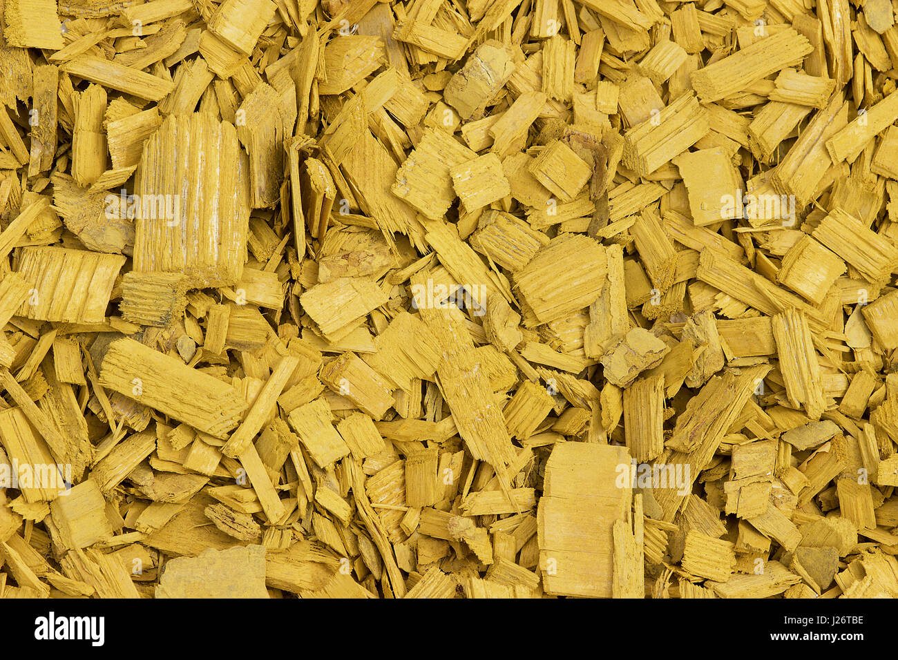 Yellow wood chips texture, wooden decorative background Stock Photo - Alamy