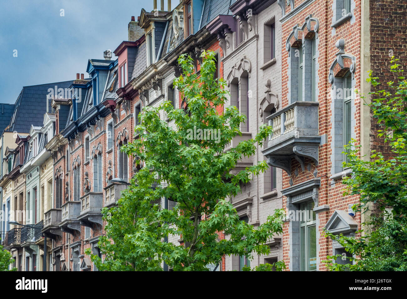 Cobbled street in brussels hi-res stock photography and images - Alamy