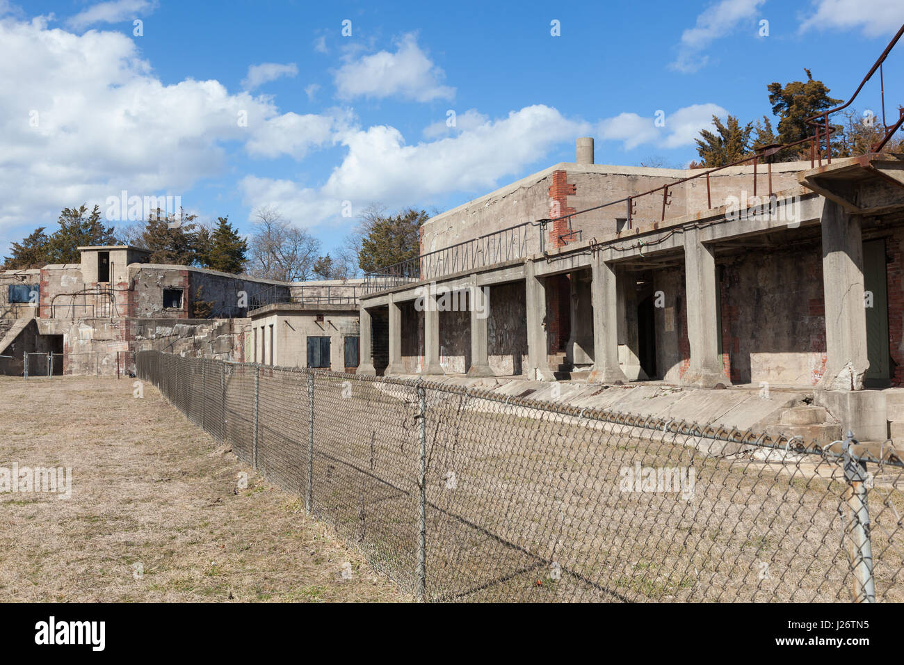 Nine gun battery at sandy hook hi-res stock photography and images - Alamy