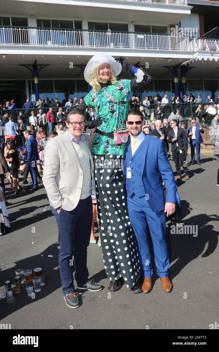 Scottish Grand National , Ayr Racecourse., Ayr, Scotland, UK April 2016 ...