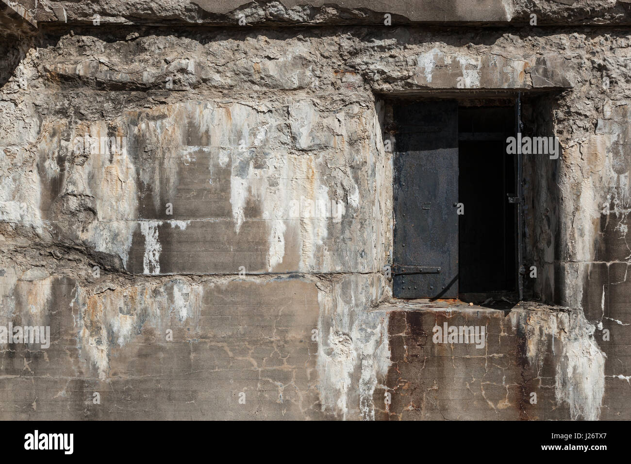 Architectural details of the Nine Gun Battery at Fort Hancock at Sandy ...