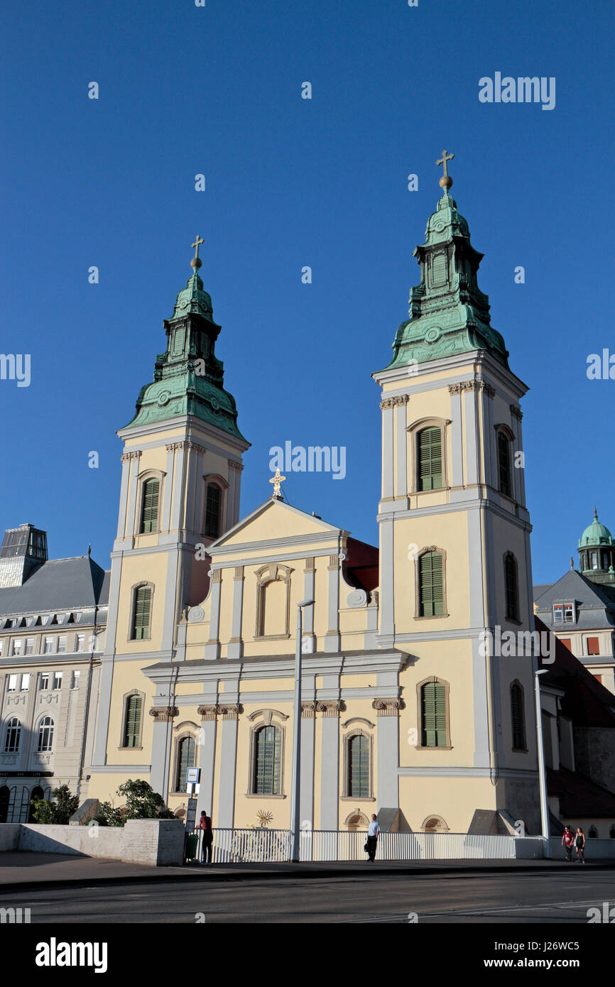 The Inner City Parish Church in Budapest, Hungary Stock Photo - Alamy