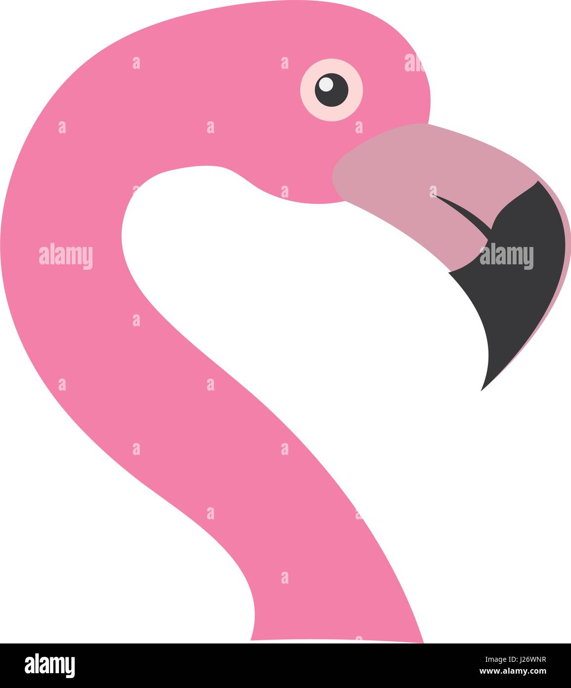 flamingo bird icon Stock Vector Image & Art - Alamy