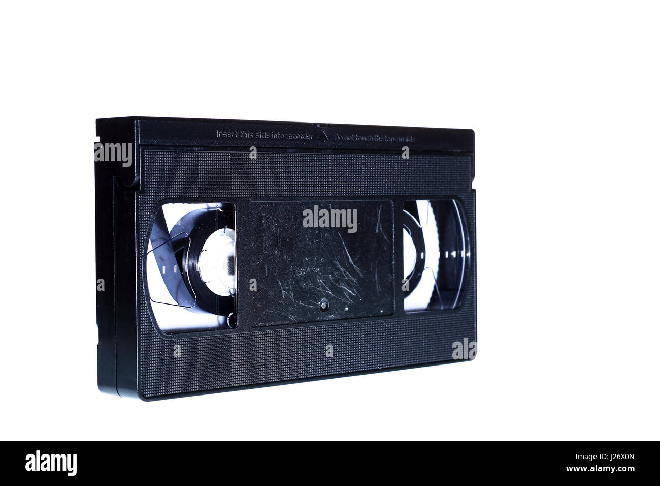 VHS Video cassette isolated on a white background Stock Photo - Alamy