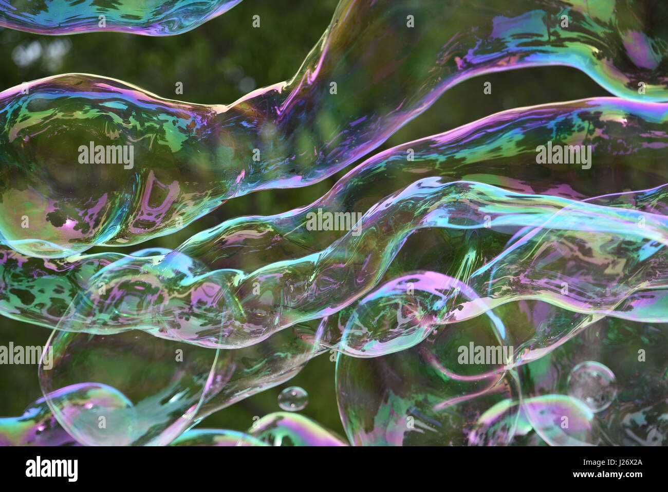 Giant soap bubbles Stock Photo - Alamy