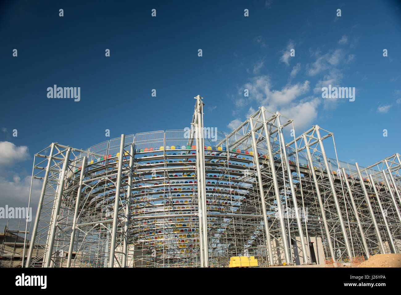 Football stadium from the sky hi-res stock photography and images - Alamy