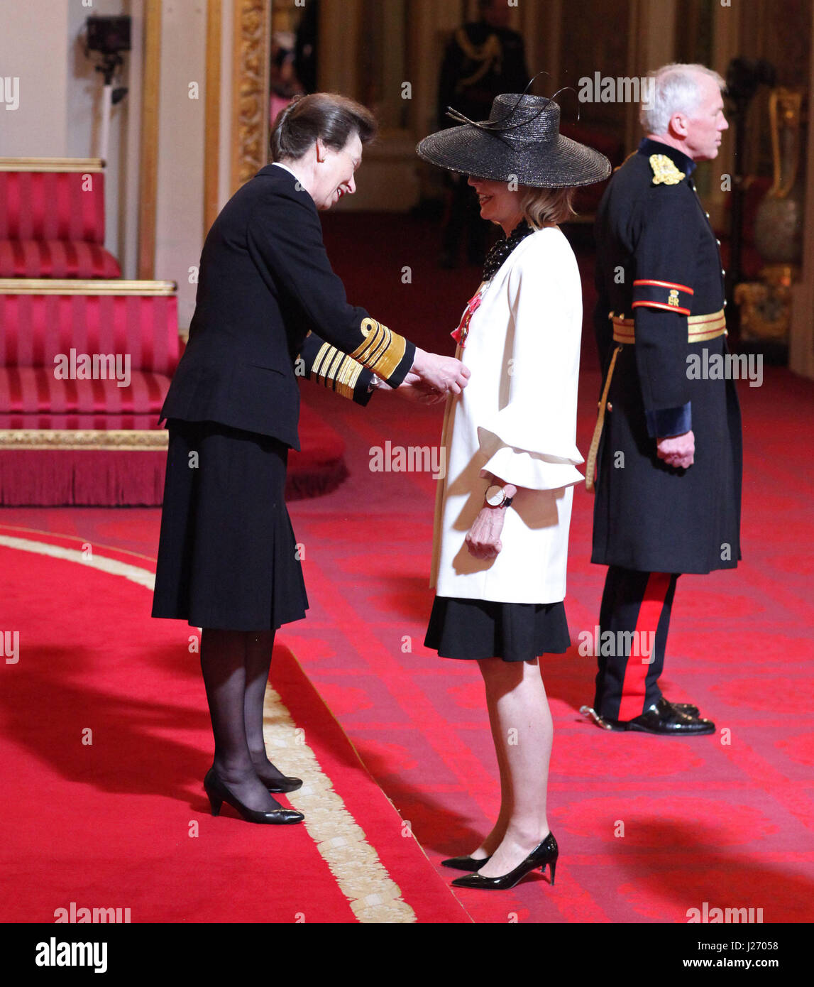 Dame Julia Peyton-Jones from London is made a Dame Commander of the ...