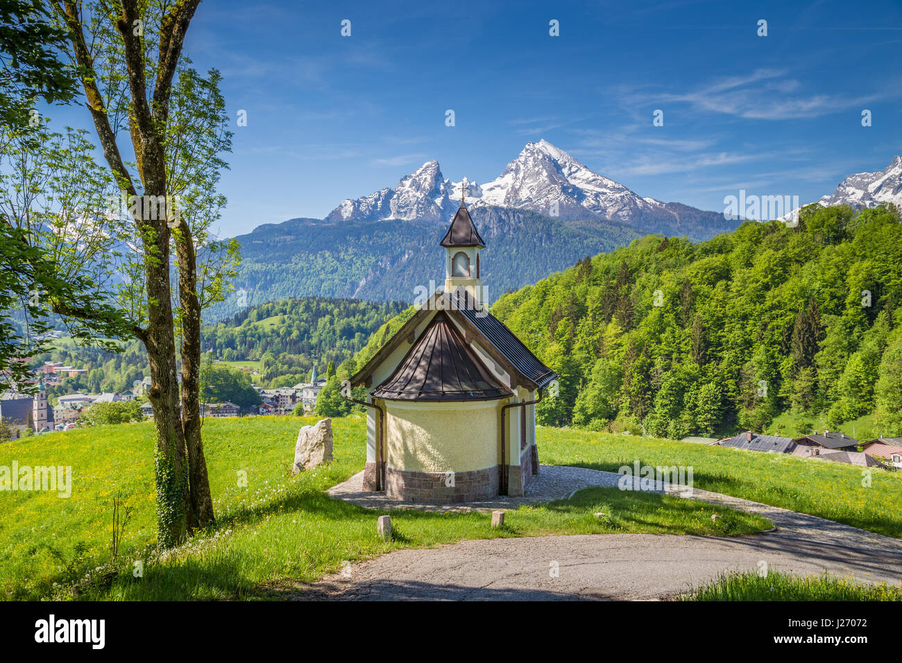 Mount Watzmann In Bavarian Alps High Resolution Stock Photography and ...