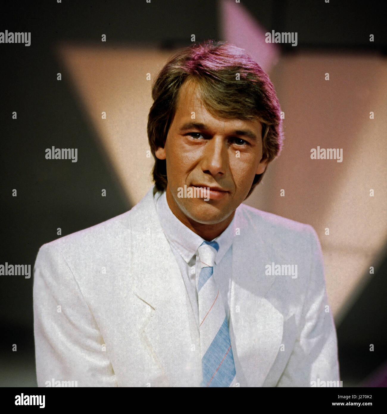 Deutscher Schlagersänger Roland Kaiser, Deutschland 1980er Jahre ...