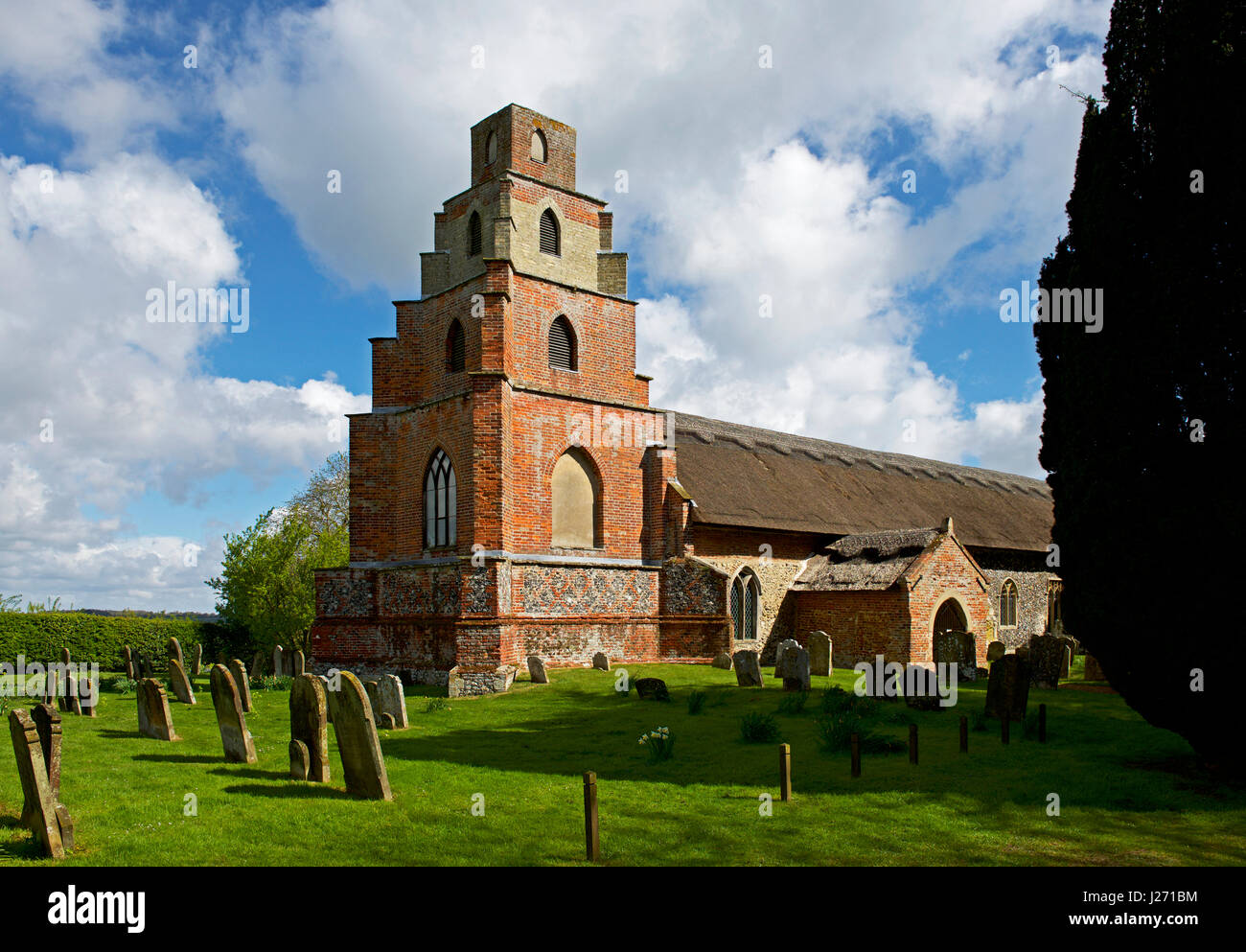 St Mary's Church, Burgh St Peter, Norfolk, England UK Stock Photo - Alamy