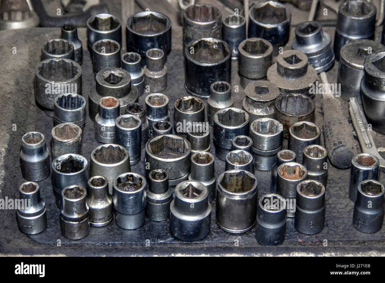 Garage tools hi-res stock photography and images - Alamy