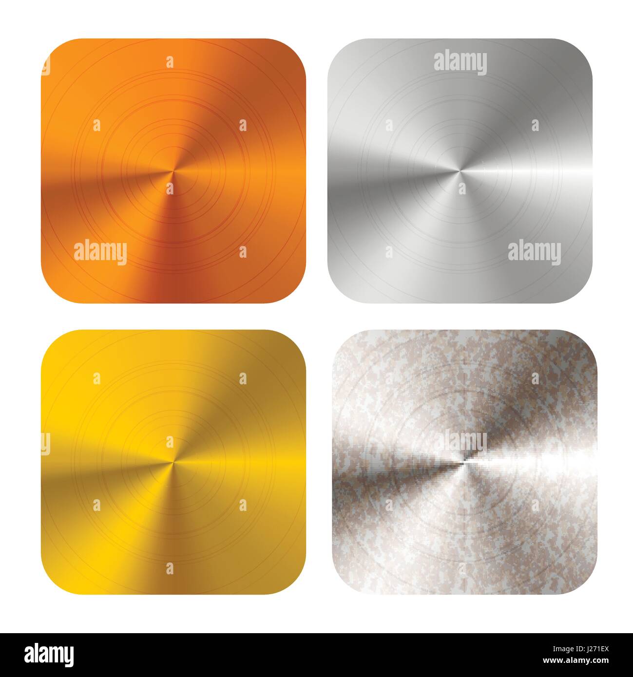 Copper oblong Stock Vector Images - Alamy