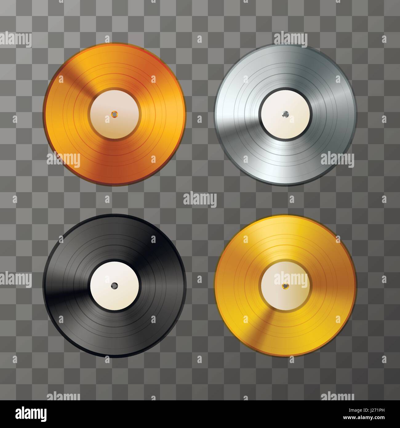 Platinum record Stock Vector Images - Alamy