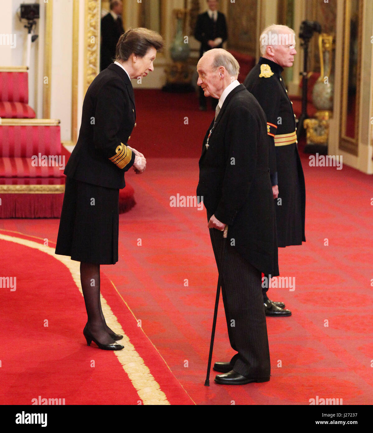 Mr. Charles Talbot from Kidderminster is made an MBE (Member of the ...