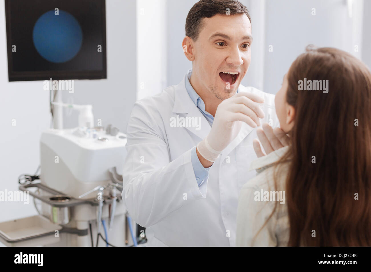 Ent doctor hi-res stock photography and images - Alamy