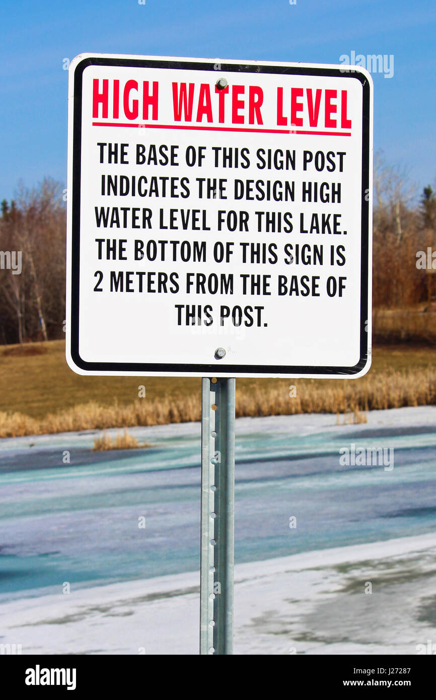 Storm Water Sign High Resolution Stock Photography and Images - Alamy