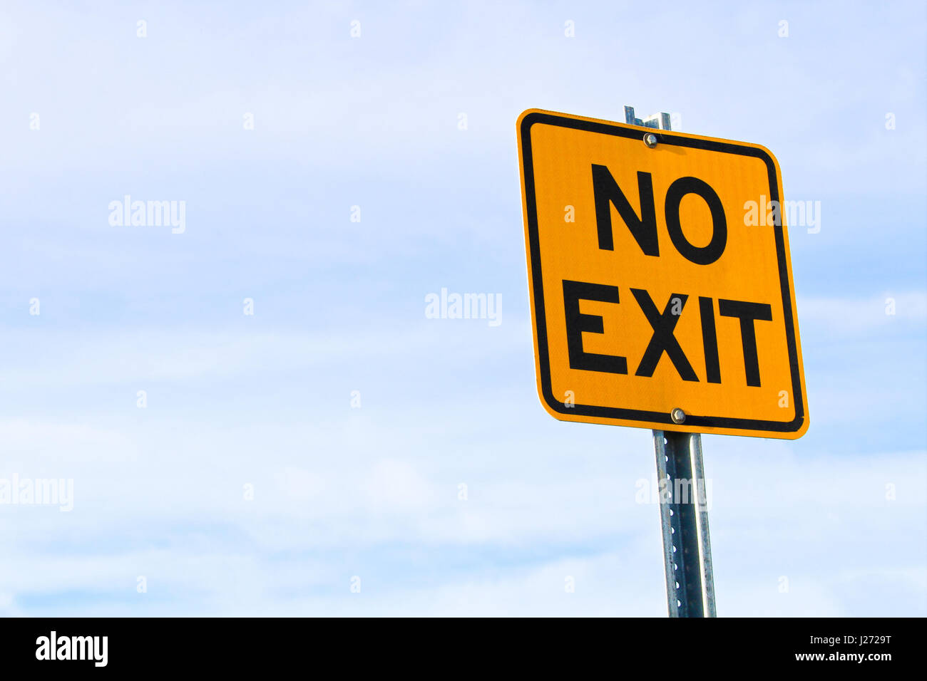 No exit sign hi-res stock photography and images - Alamy