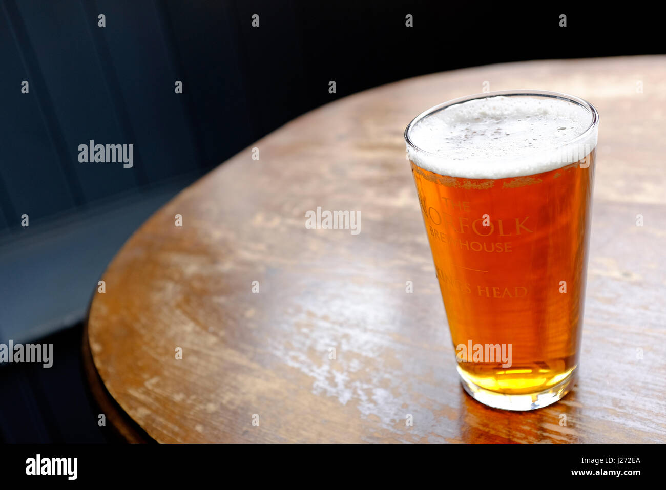 Pale ale in glass hi-res stock photography and images - Alamy