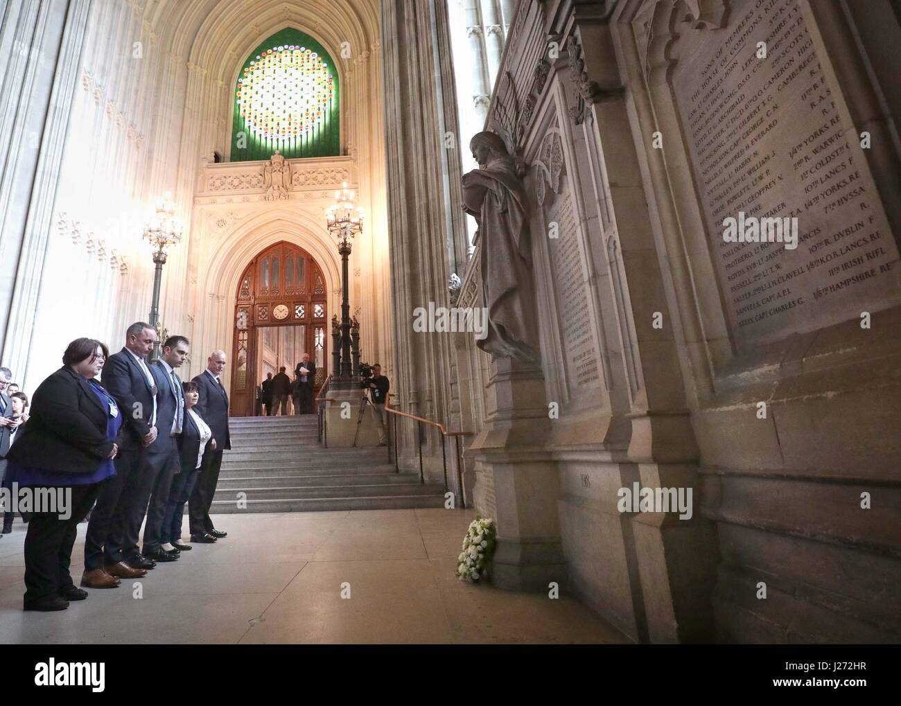 Families of the soldiers killed in the IRA bombing in Hyde Park in 1982 ...