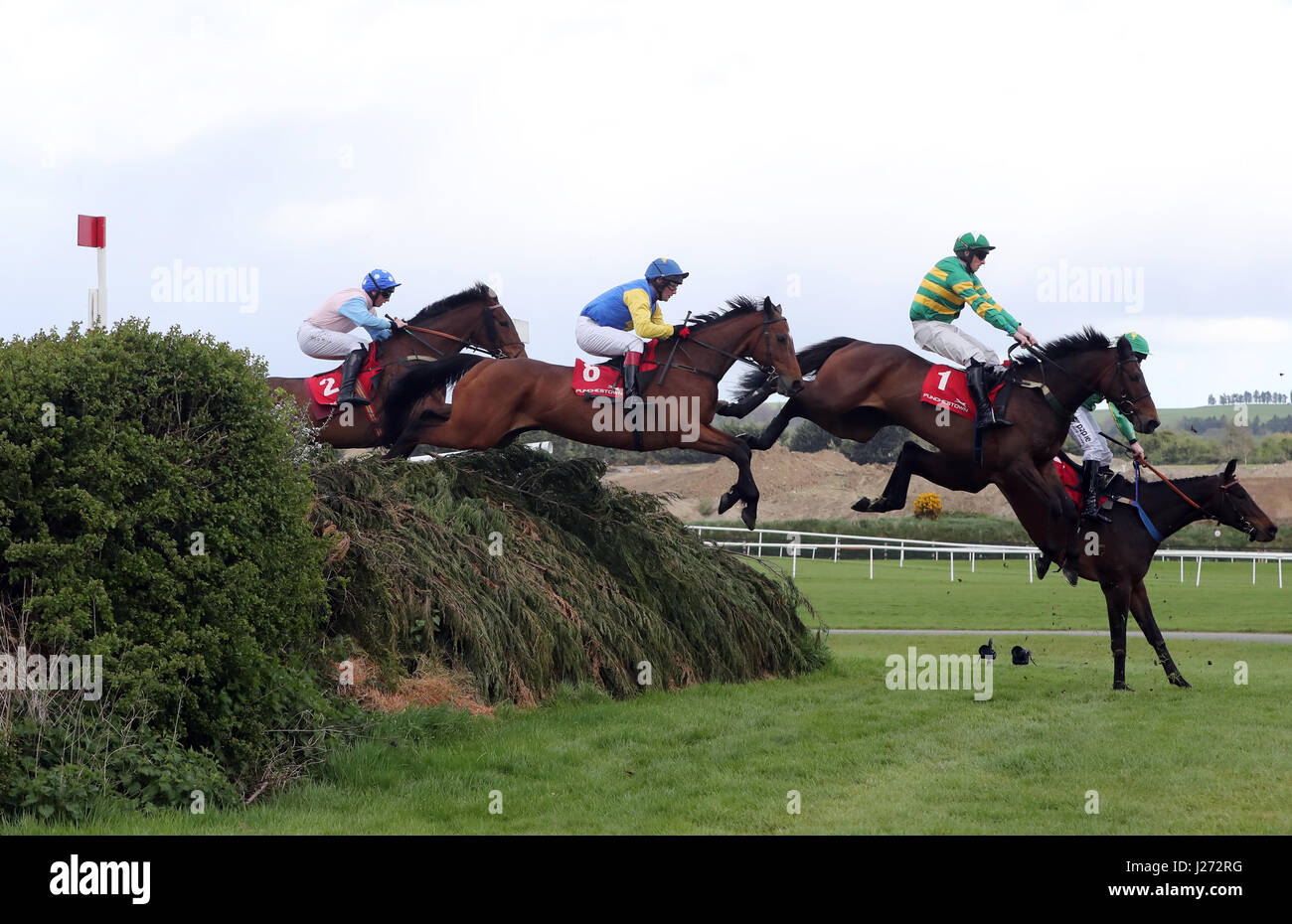 Runners and riders compete in the Kildare Hunt Club Father Sean Breen ...