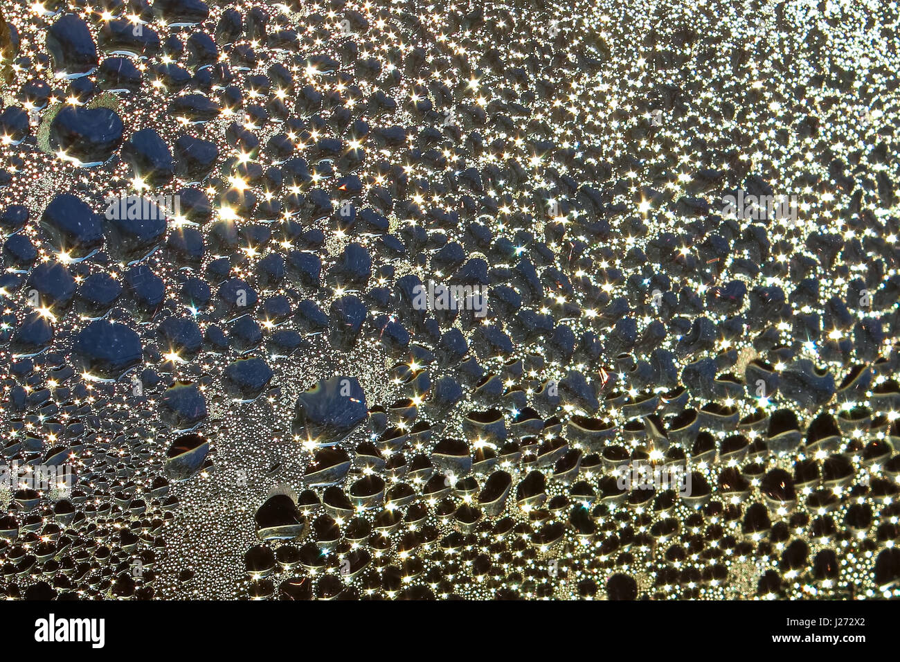 Closeup of condensation forming on a window Stock Photo - Alamy