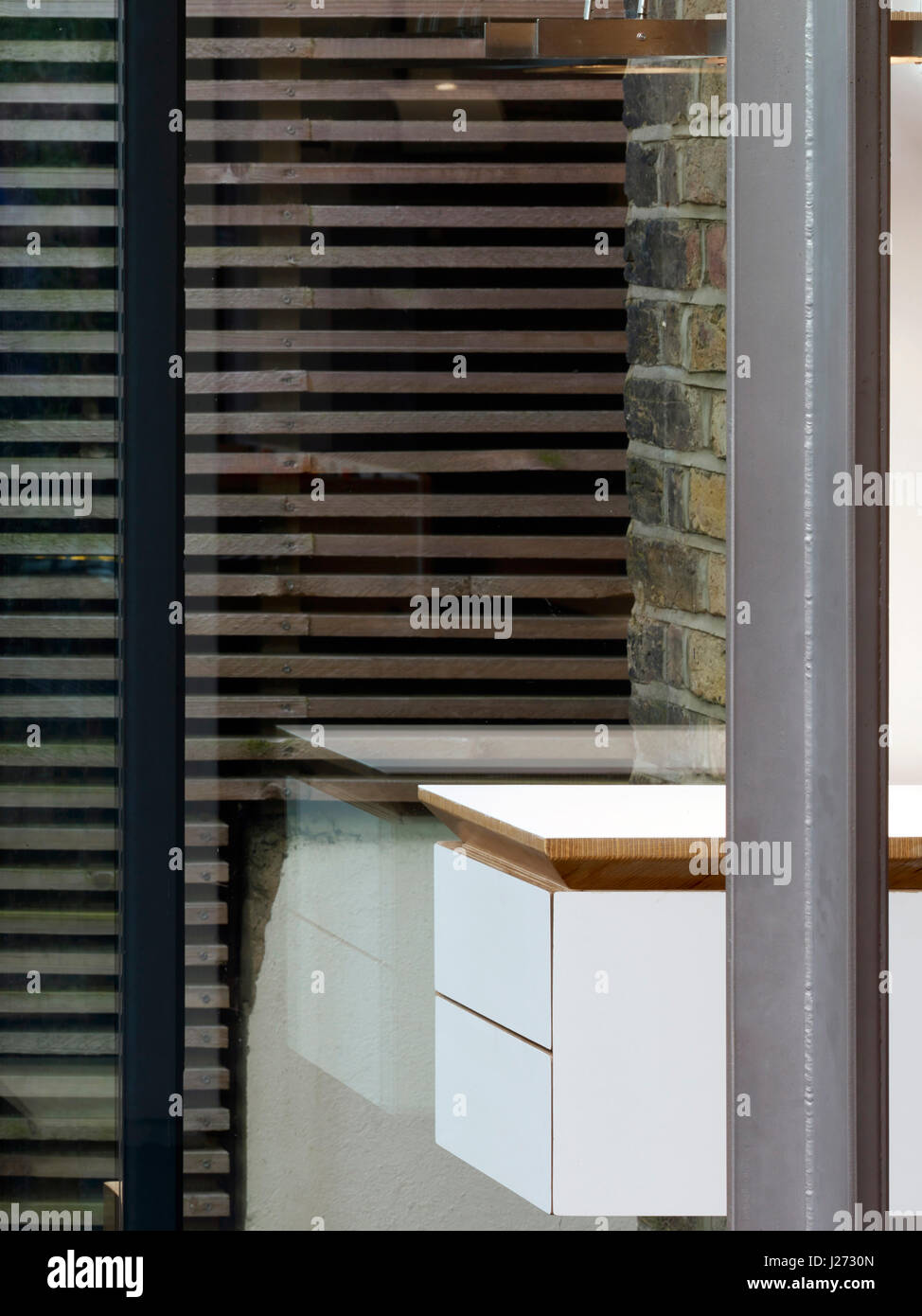 Glass cube-structure. Quadruple cube room, LONDON, United Kingdom ...