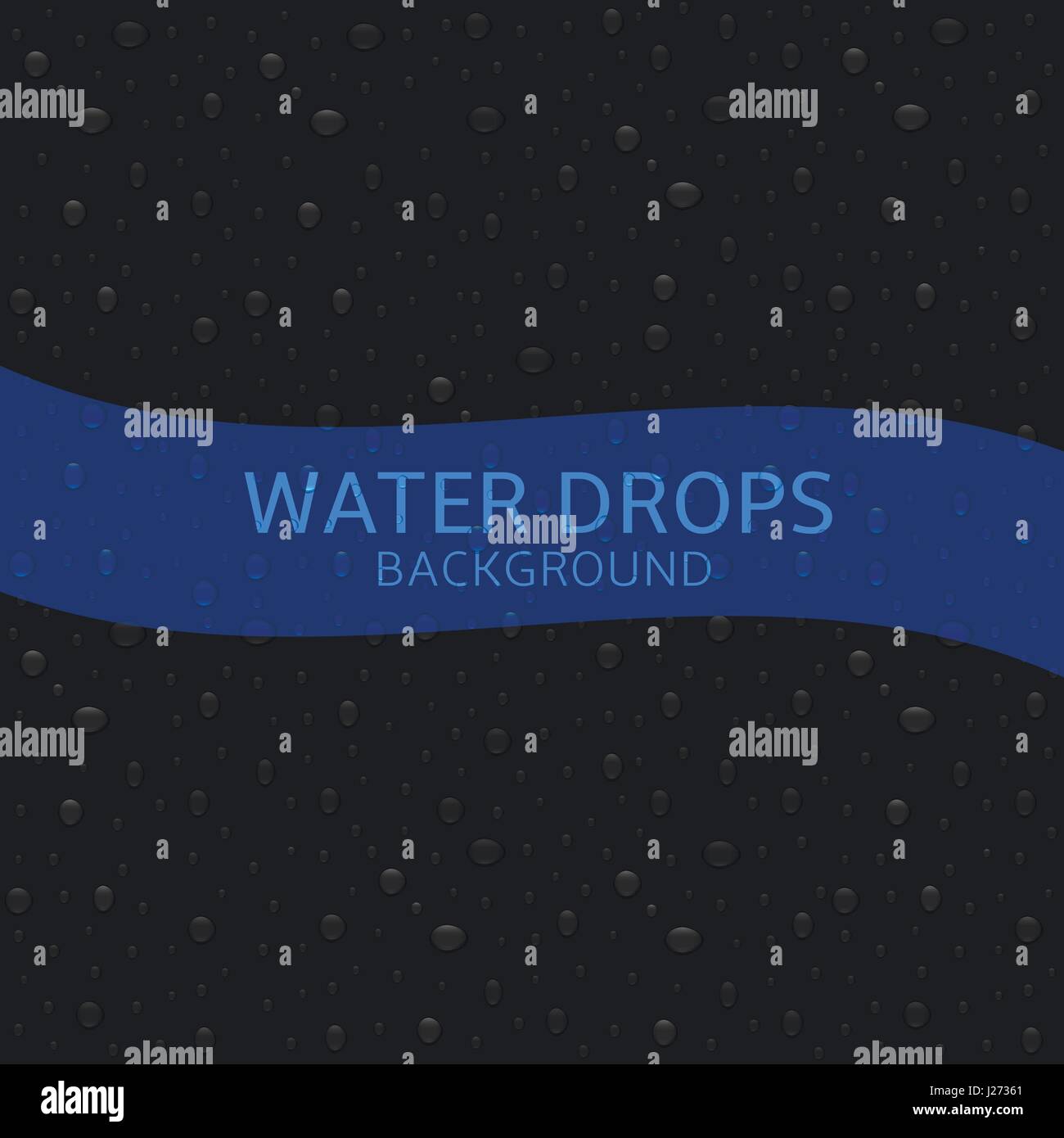 Water drops background Stock Vector Image & Art - Alamy