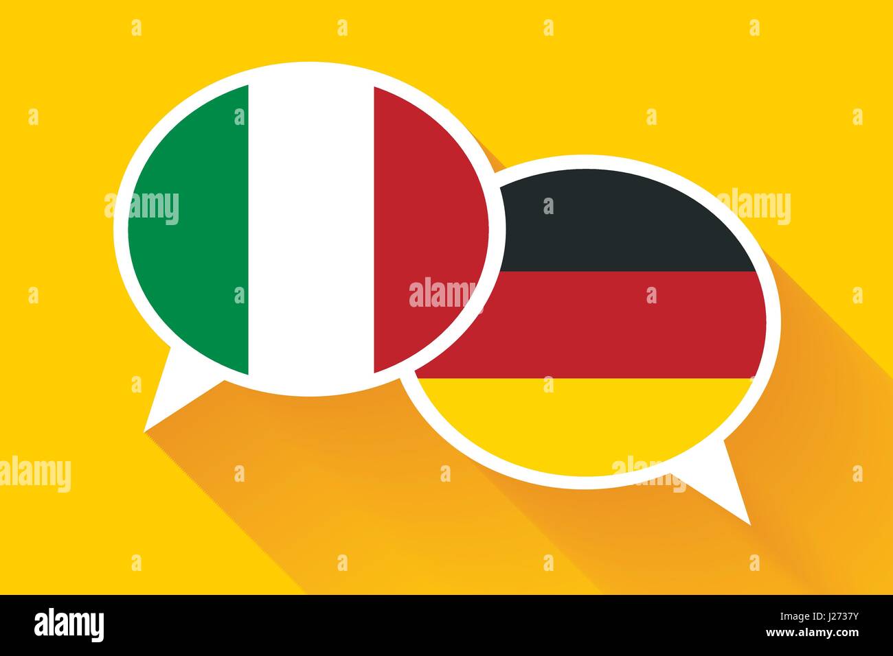 Italian communicator Stock Vector Images - Alamy