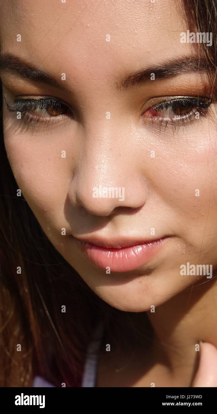 Shy hi-res stock photography and images - Alamy