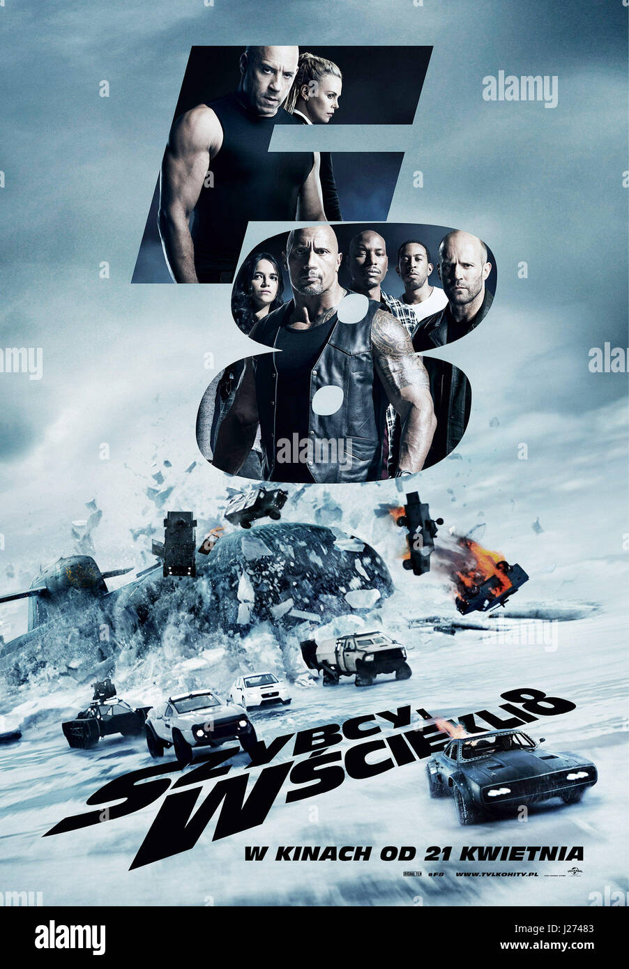 Fate of the furious poster High Resolution Stock Photography and Images ...