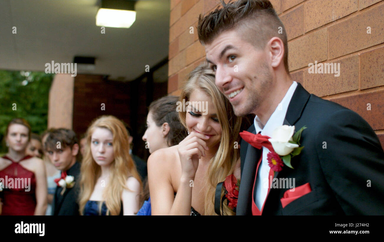 UNWAVERING, second from right: Emily Geary, far right: Joe Morales ...