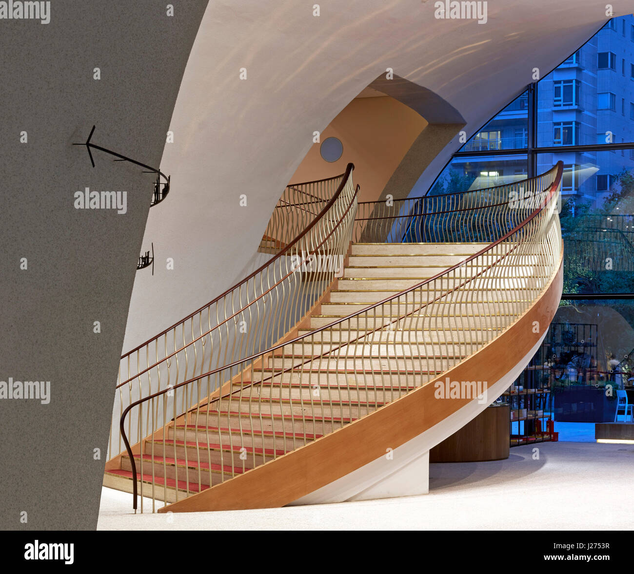 Theater staircase hi-res stock photography and images - Alamy