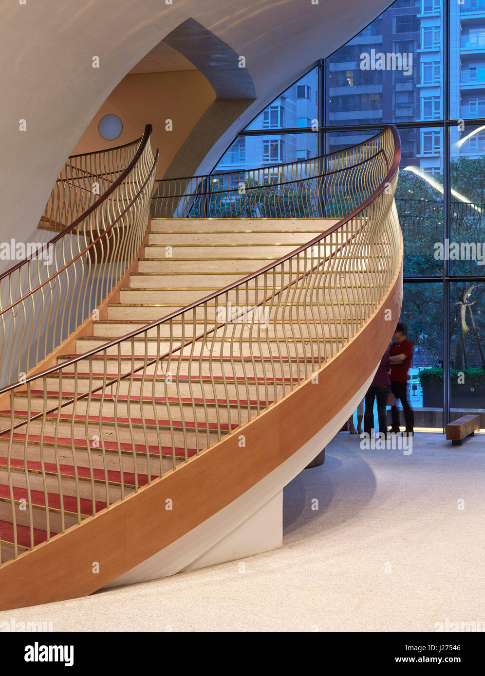 Theater staircase hi-res stock photography and images - Alamy