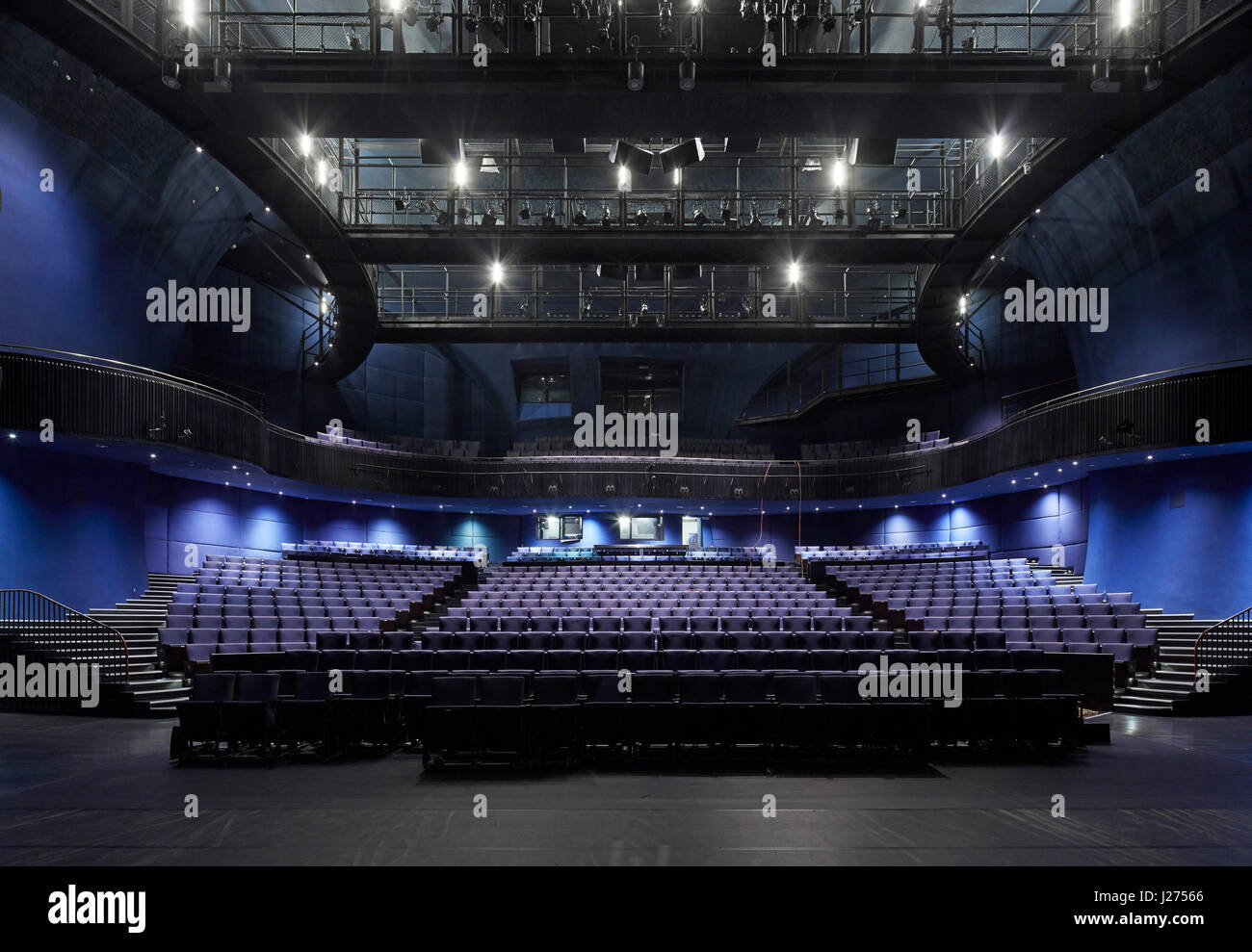 Secondary auditorium space. National Taichung Theater, Taichung, China ...