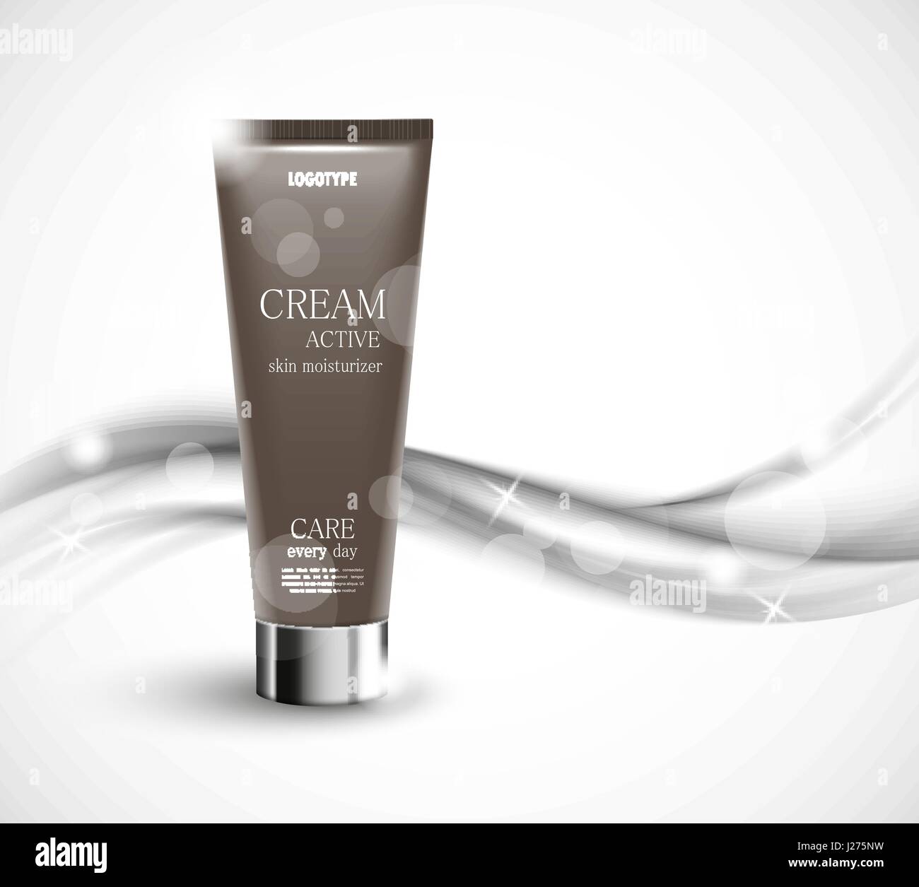 Skin moisturizer cosmetic design template Stock Vector Image & Art - Alamy