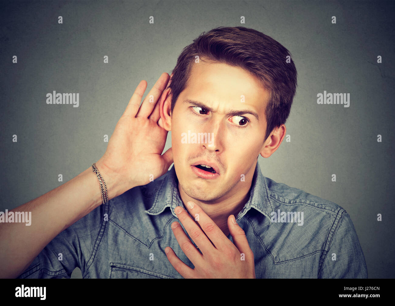 People eavesdropping corporate hi-res stock photography and images - Alamy