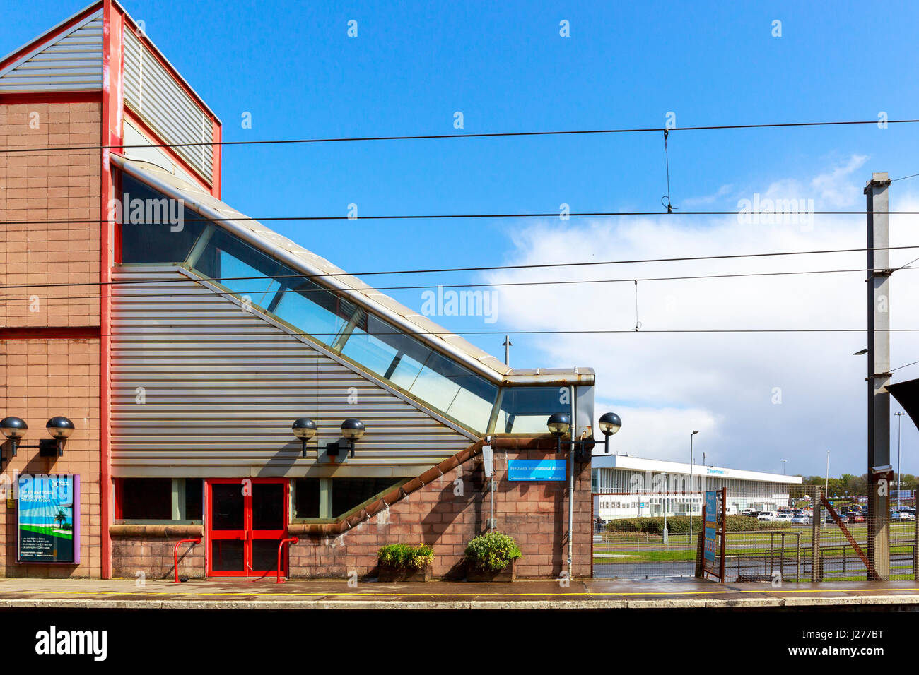 Prestwick international airport railway hi-res stock photography and ...