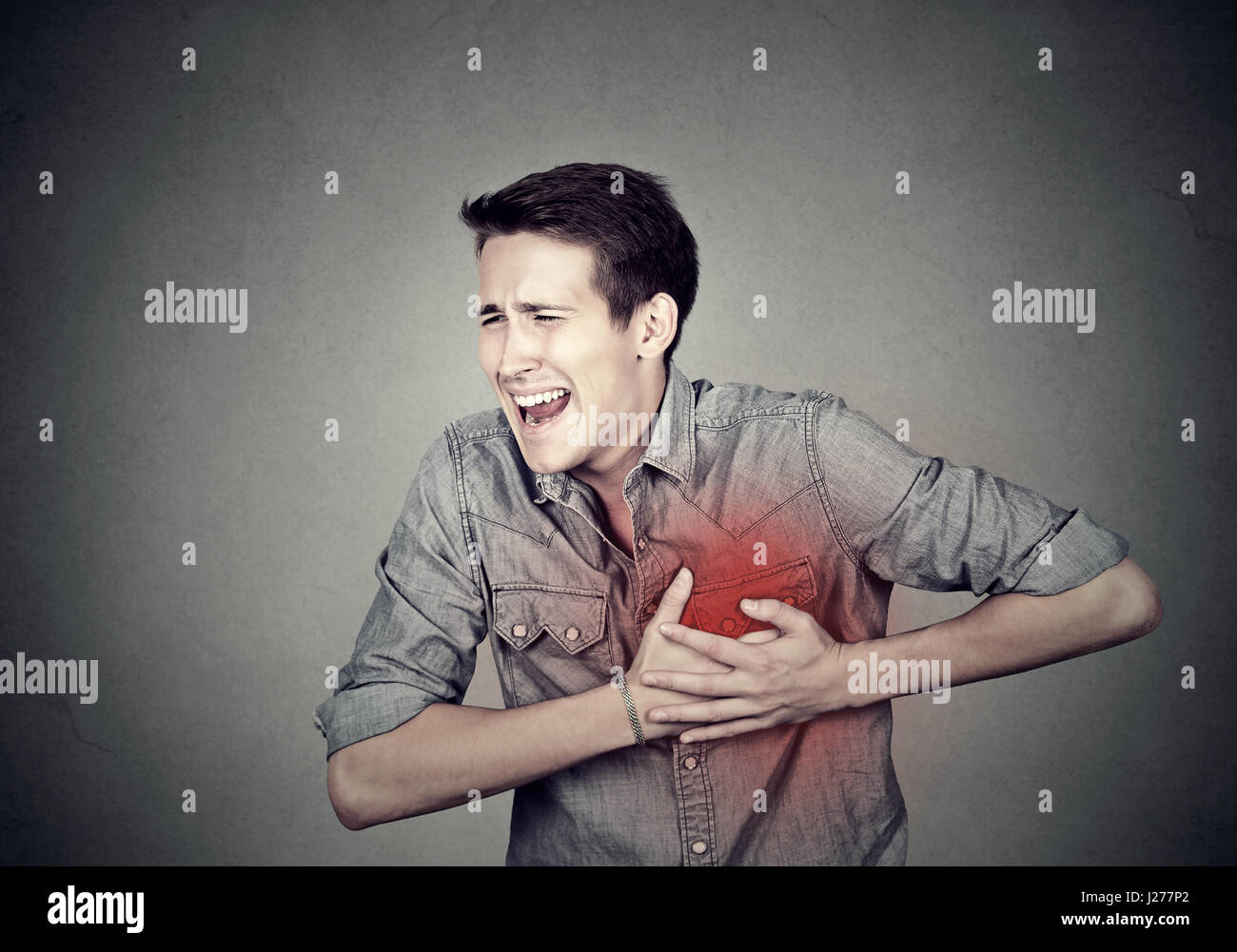 Severe chest pain hi-res stock photography and images - Alamy