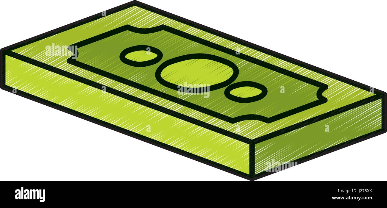 Bills dollars isometric hi-res stock photography and images - Alamy