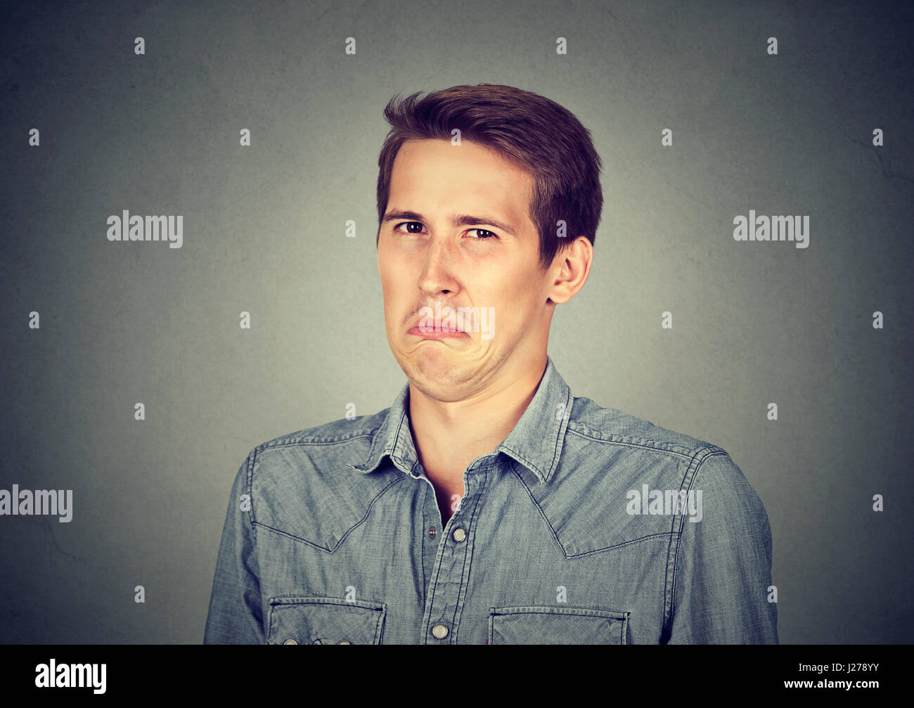 Expression disgust emotion fear hi-res stock photography and images - Alamy