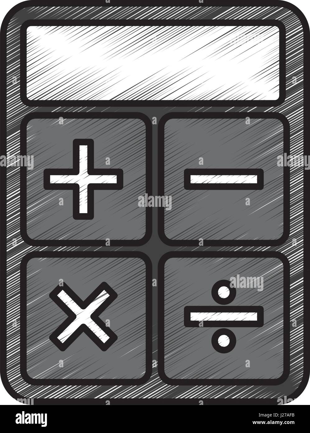 calculator math isolated icon Stock Vector Image & Art - Alamy