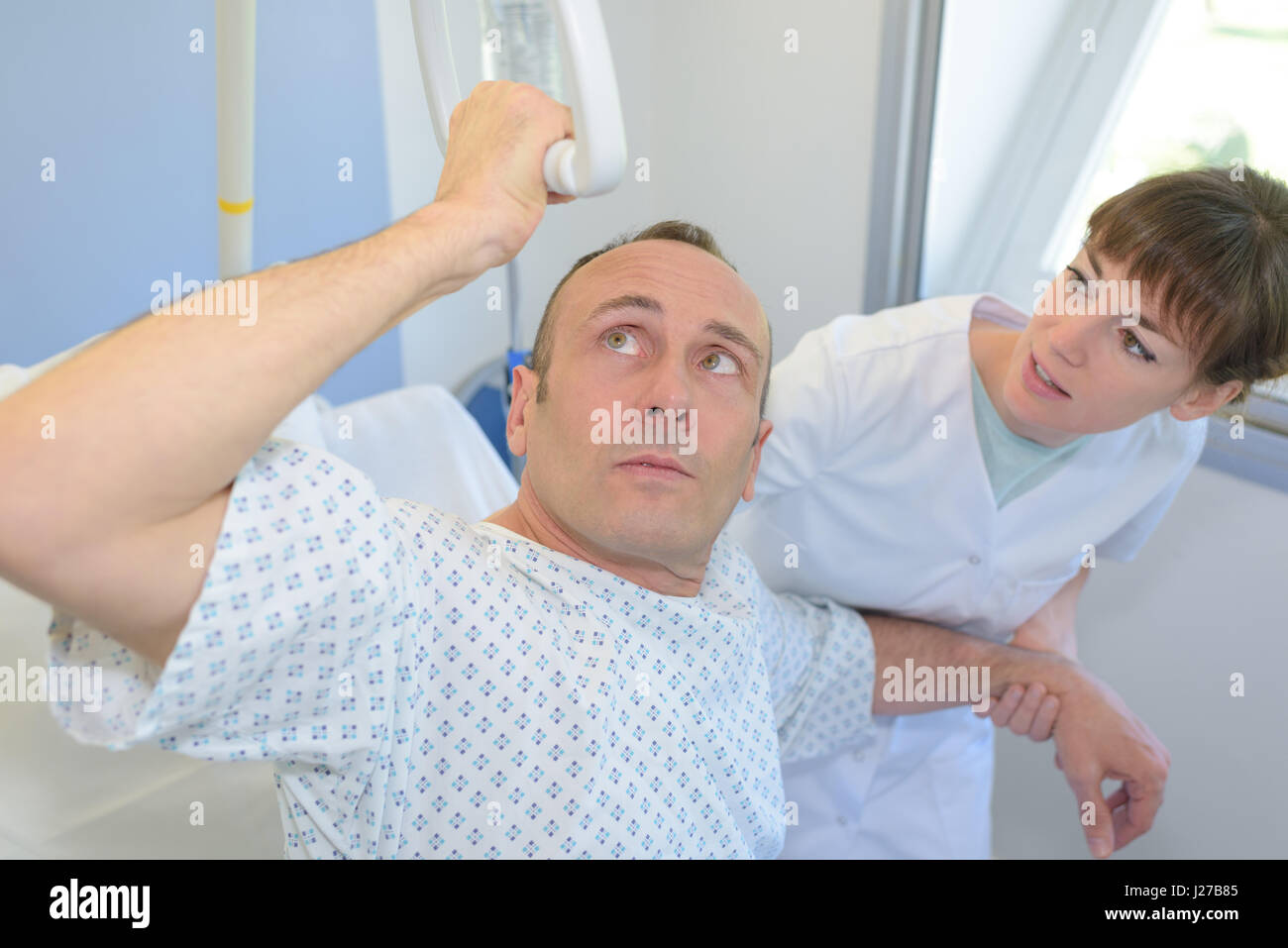 Lifting hoist aged hi-res stock photography and images - Alamy