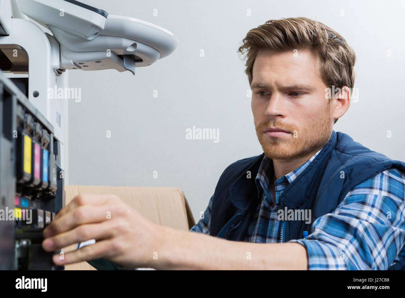 Refilling procedure hi-res stock photography and images - Alamy