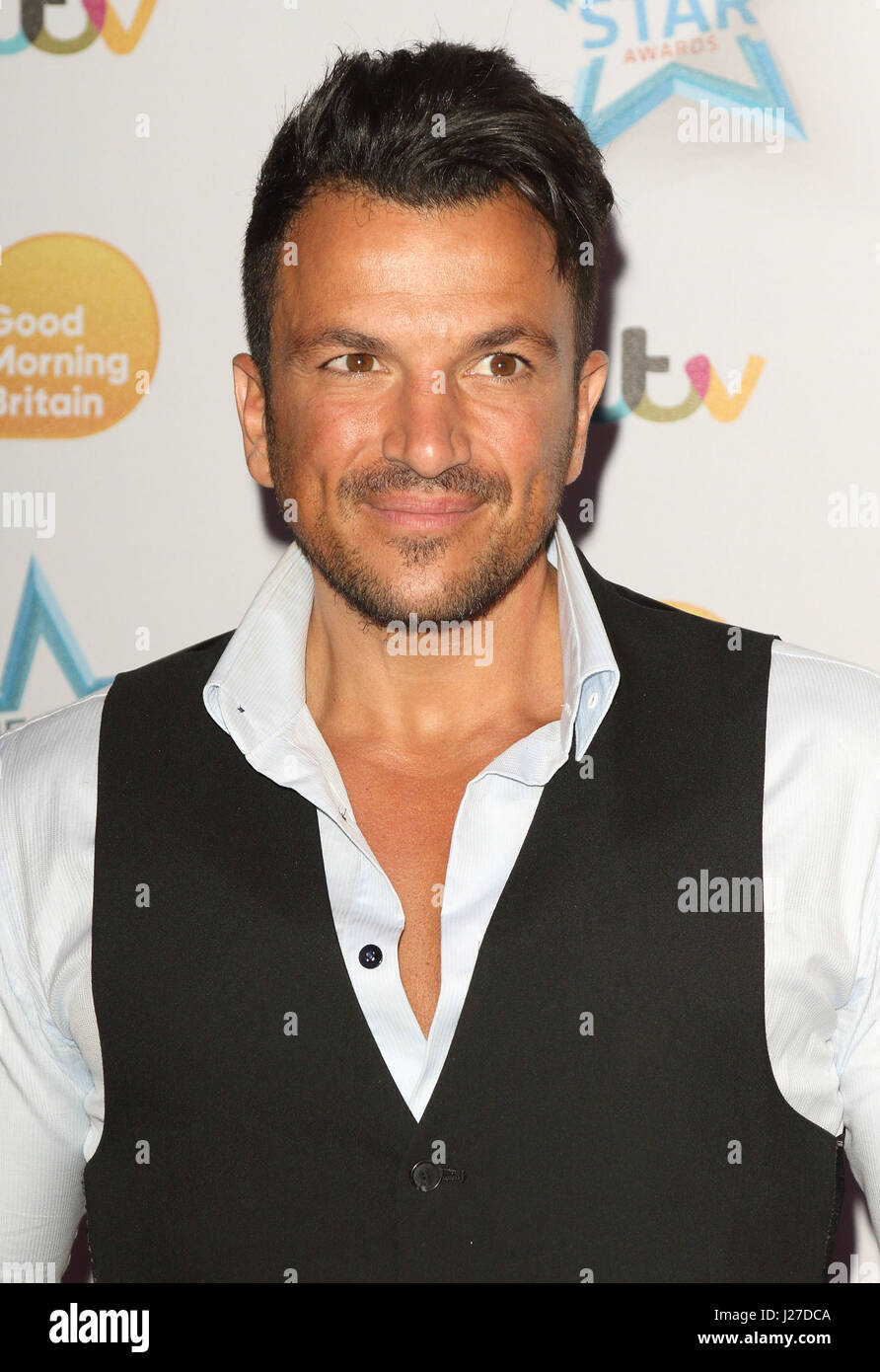 London, UK. 24th Apr, 2017. Peter Andre at Good Morning Britain Health ...