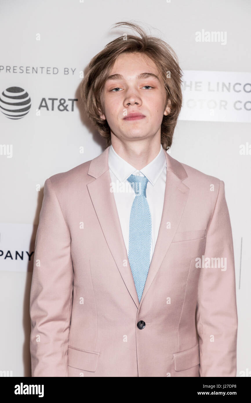 New York, USA. 24th Apr, 2017. Actor Charlie Plummer attends North ...
