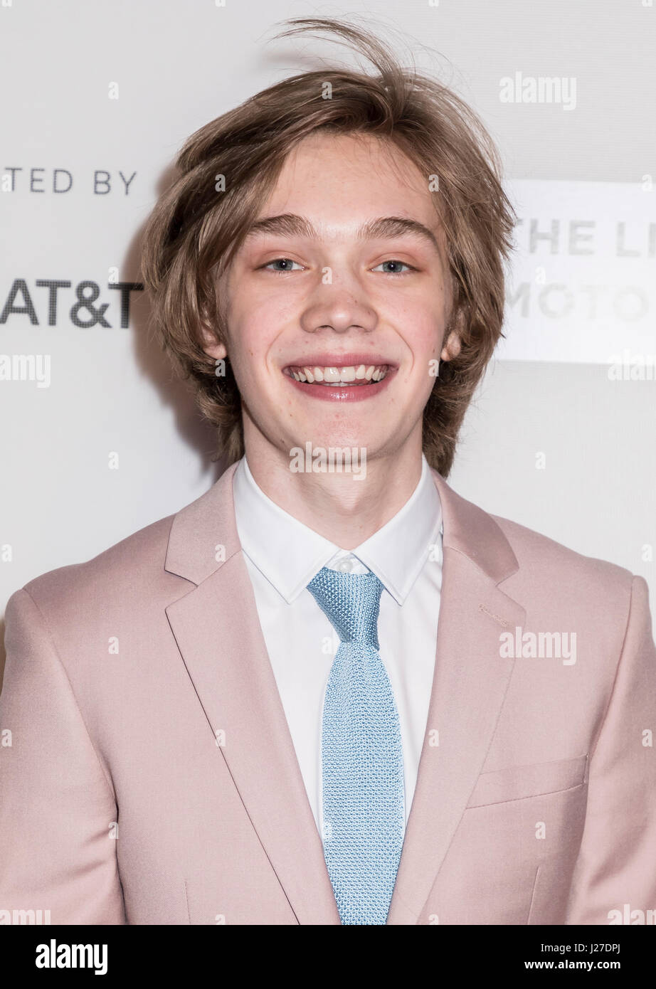 New York, USA. 24th Apr, 2017. Actor Charlie Plummer attends North ...