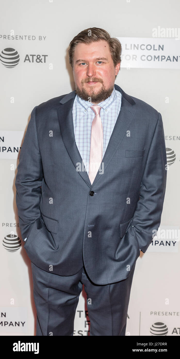 New York, USA. 24th Apr, 2017. Actor Michael Chernus attends North ...