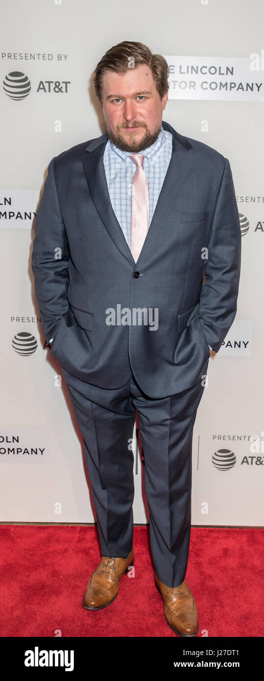 New York, USA. 24th Apr, 2017. Actor Michael Chernus attends North ...